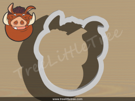 Pumbaa Head Cookie Cutter. Disney cookie cutter. Lion King Cookie ...